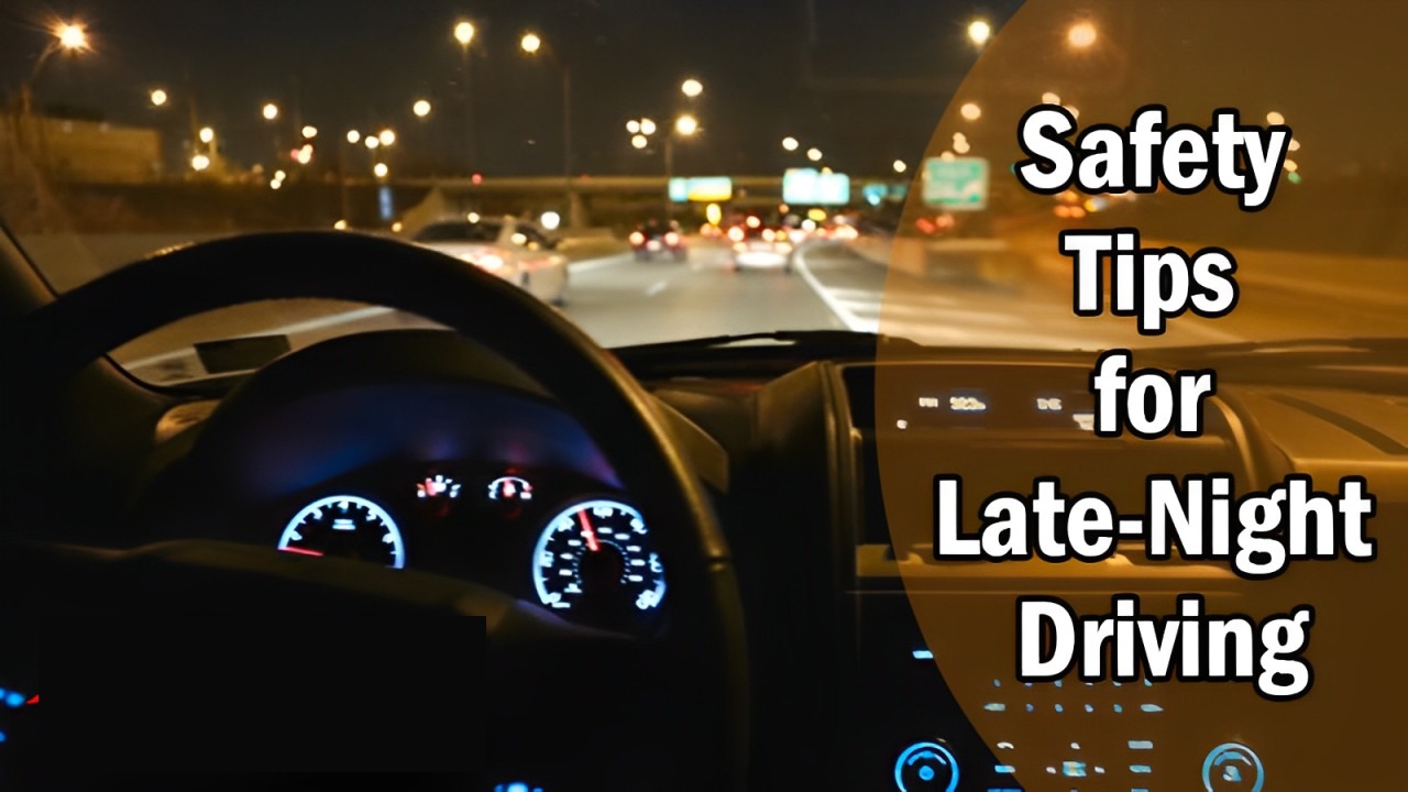 Safety Tips for Night Driving for Learners